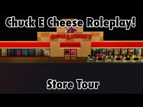 Chuck E Cheese Roleplay Roblox Store Tour Youtube