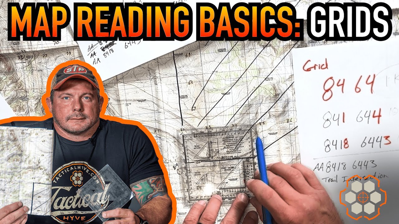How To Read A Map Series Part 1 Grids Youtube