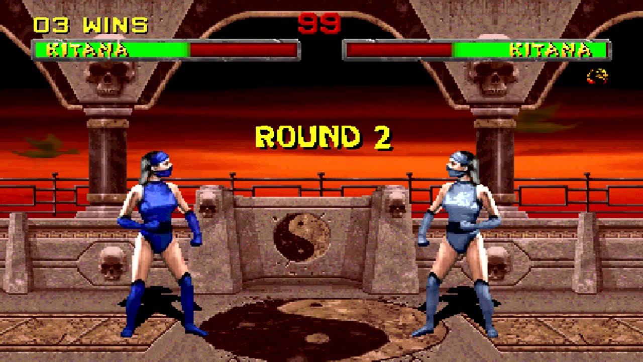 Mortal Kombat 2 Kitana Playthrough Youtube