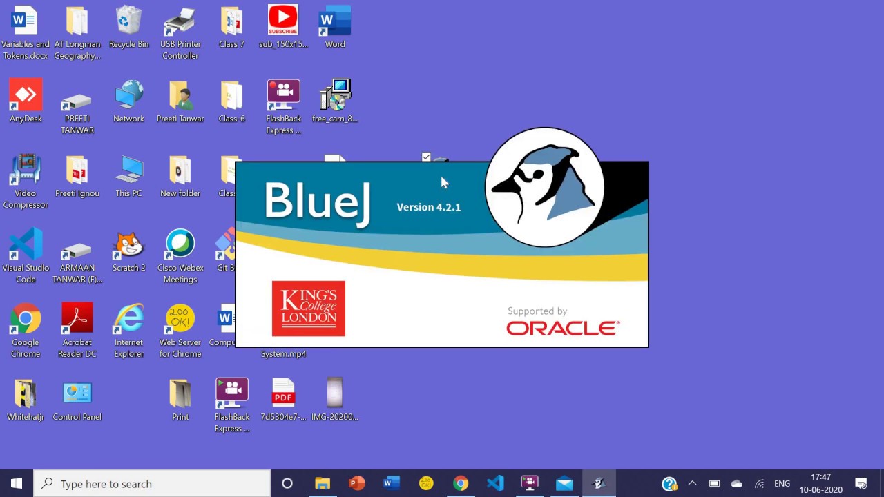 Programming In Bluej Class 8 Youtube