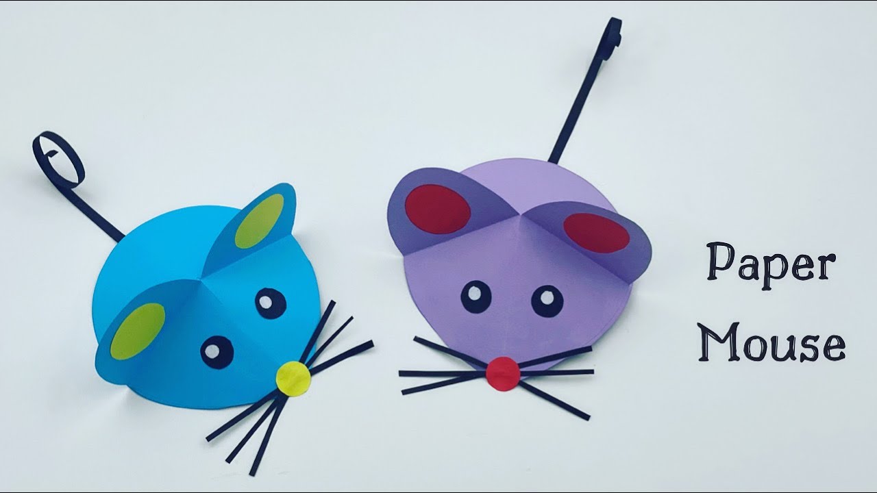 Mouse Craft For Preschoolers