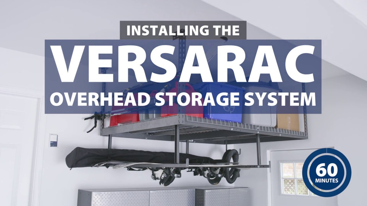 Garage Versarac Installation Youtube