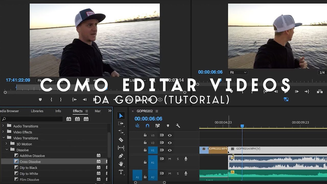 Como Editar Videos Da Gopro Tutorial Youtube