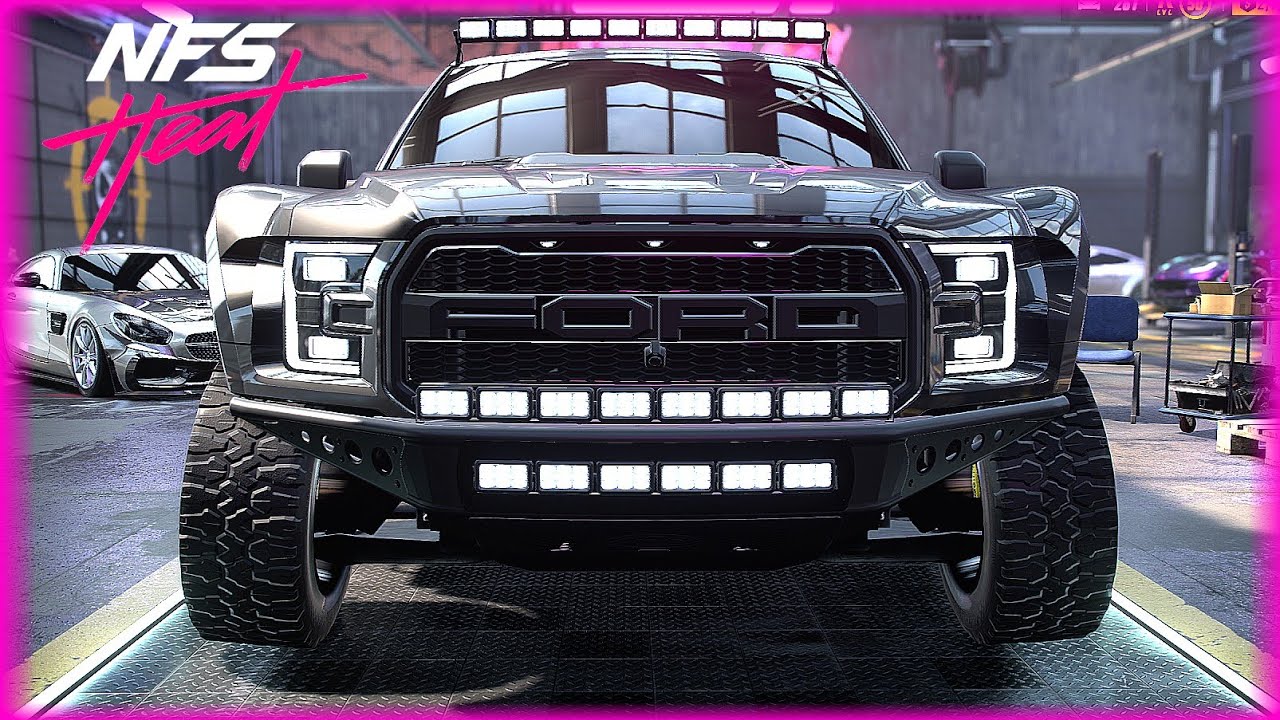 Nfs Heat Ford F 150 Raptor Customization Off Road Race Gameplay Youtube
