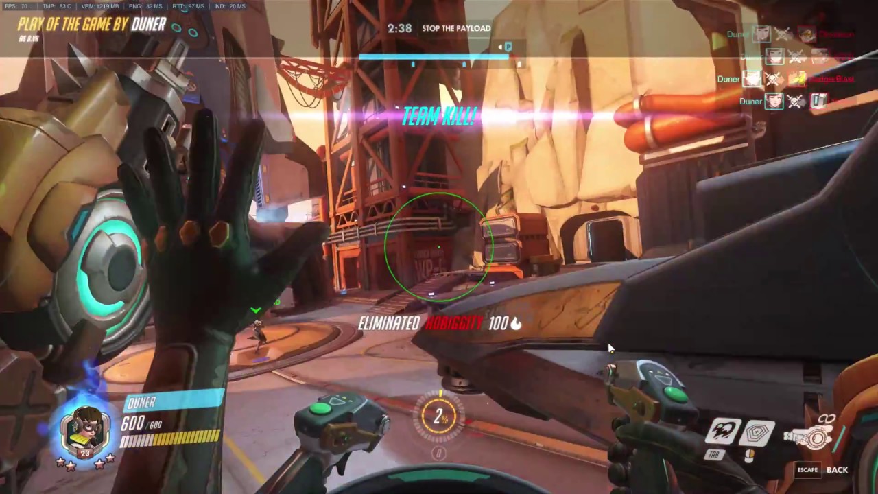 D Va Instant Team Kill Without Assisting Ults Youtube