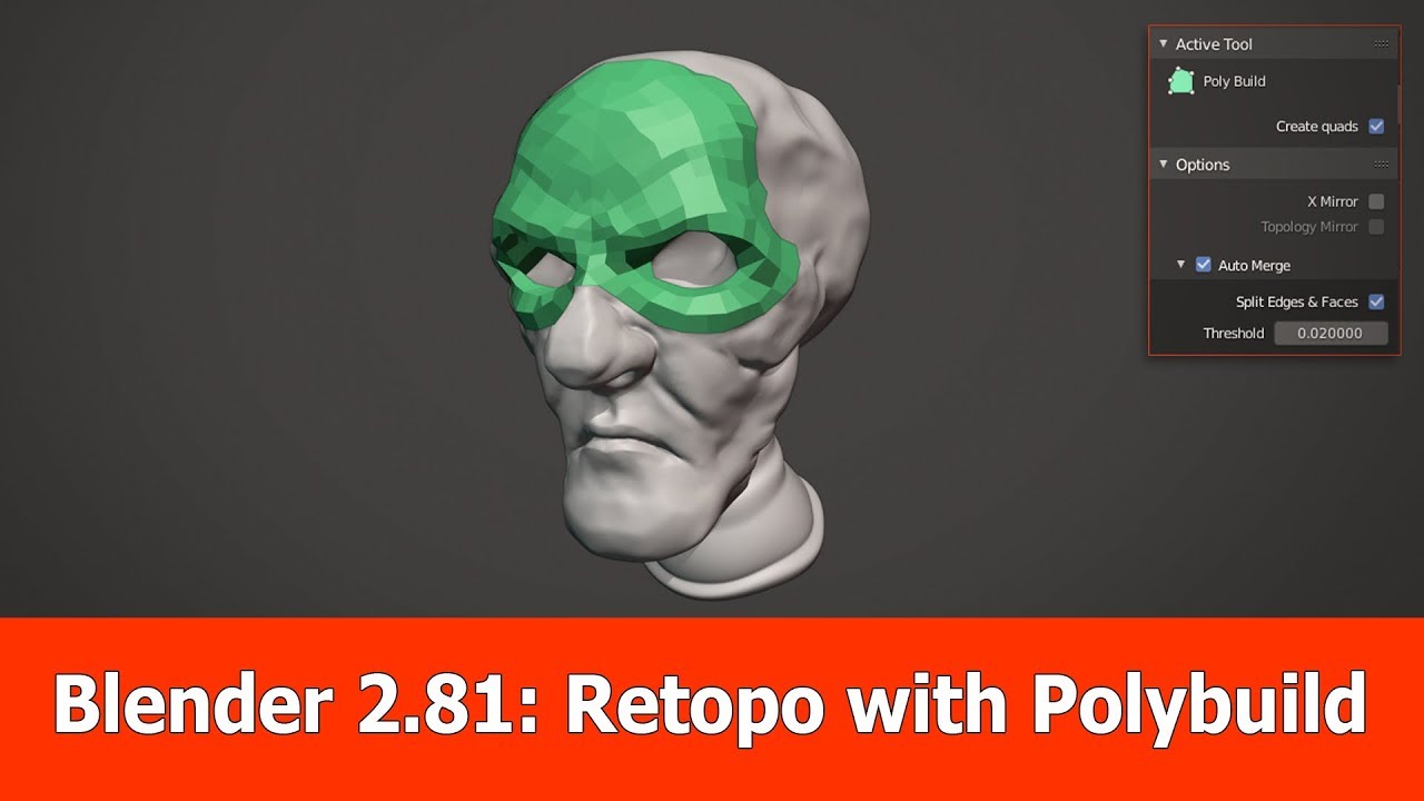 Blender 2 8 Retopology Addon