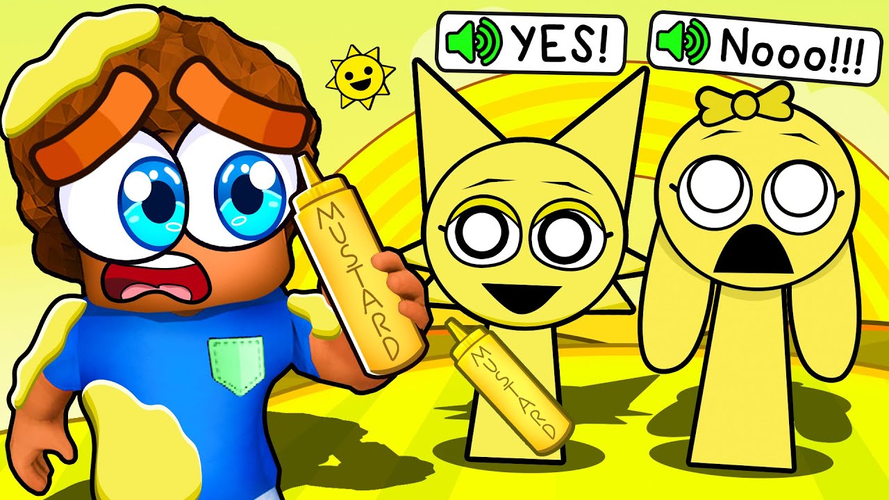 Sprunki Mustard But They Re Hiding Something Youtube