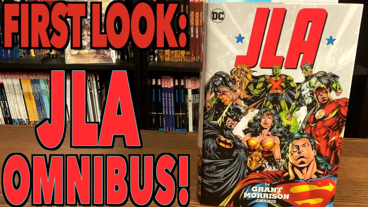 First Look Jla By Grant Morrison Omnibus Youtube