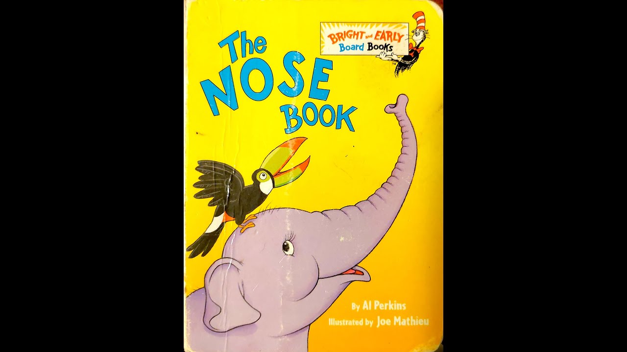 The Nose Book Dr Seuss Kid S Read Along Youtube
