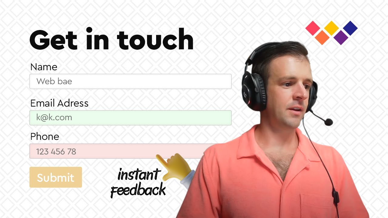 Form Validation While Typing Youtube