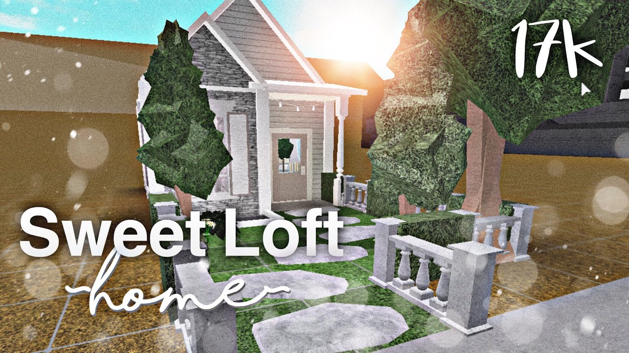 Sweet Loft Home 17k Bloxburg Youtube