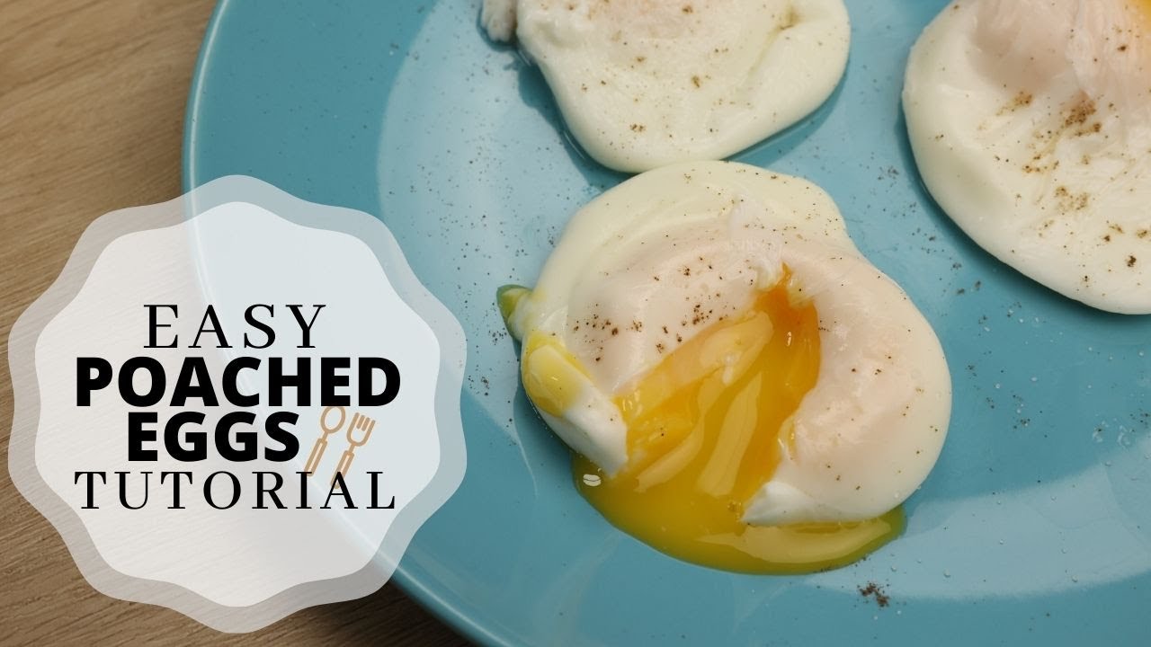 How To Make Poached Egg For Beginners Youtube