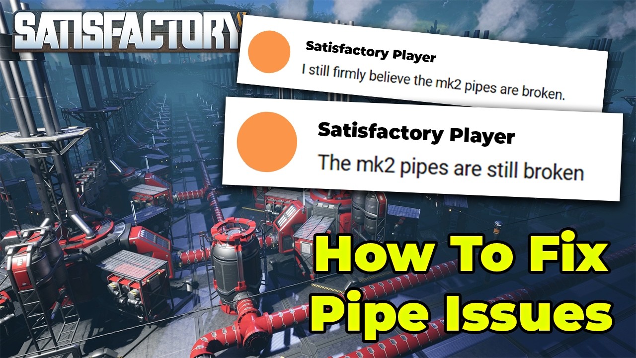Satisfactory Complete Fluids Guide Youtube