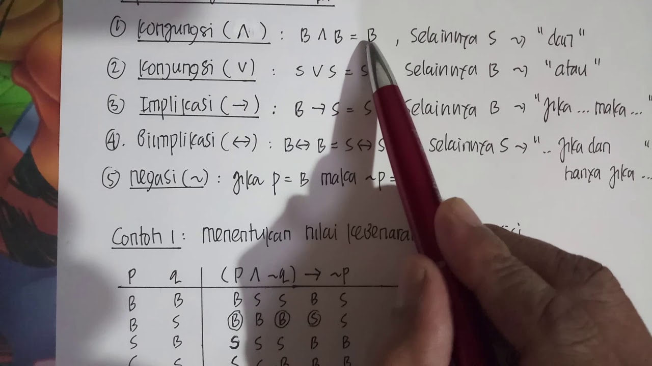 Cara Mudah Menentukan Tabel Kebenaran Dalam Operasi Logika Matematika ... Cara Mudah Menentukan Tabel Kebenaran Dalam Operasi Logika Matematika ...