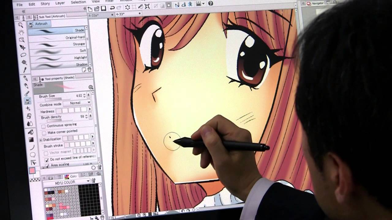 Manga Studio 4 Tutorial Qlerovector