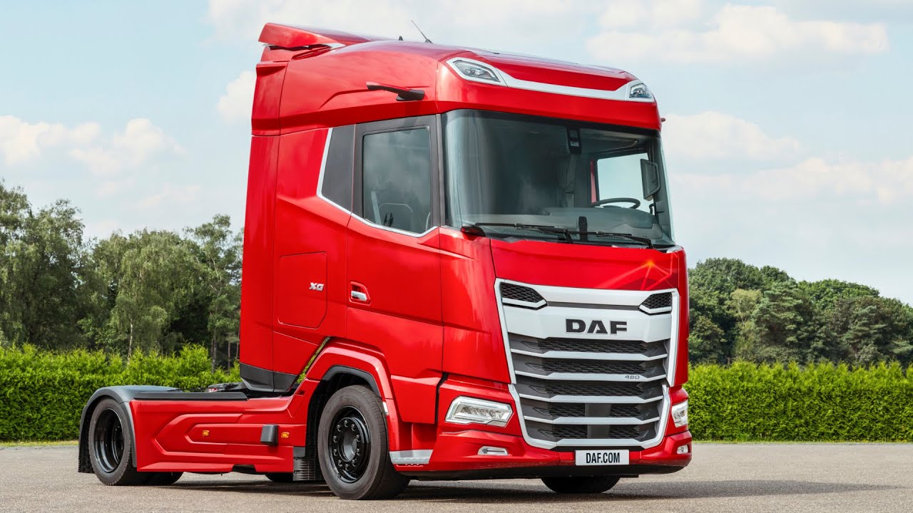 Daf Lorry New Daf Lf Driveline With Powerline Transmission The Smooth