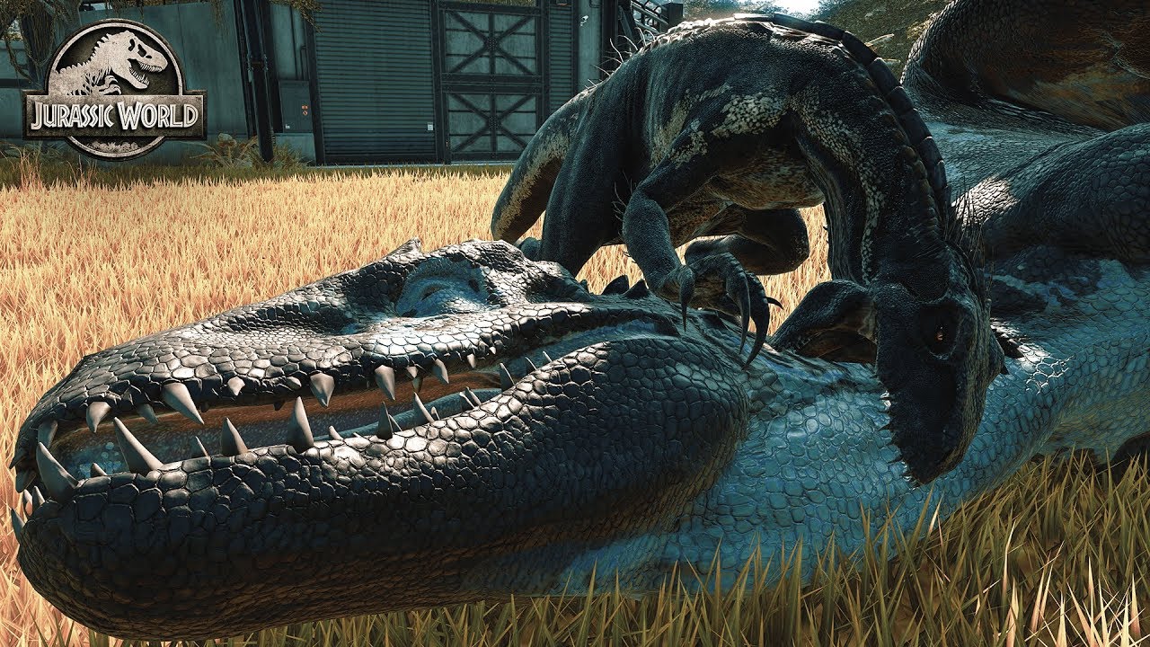Indominusrex Vs Indoraptor Jurassic World Evolution
