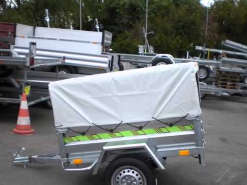 Remorques Bremond R150 Bache Youtube