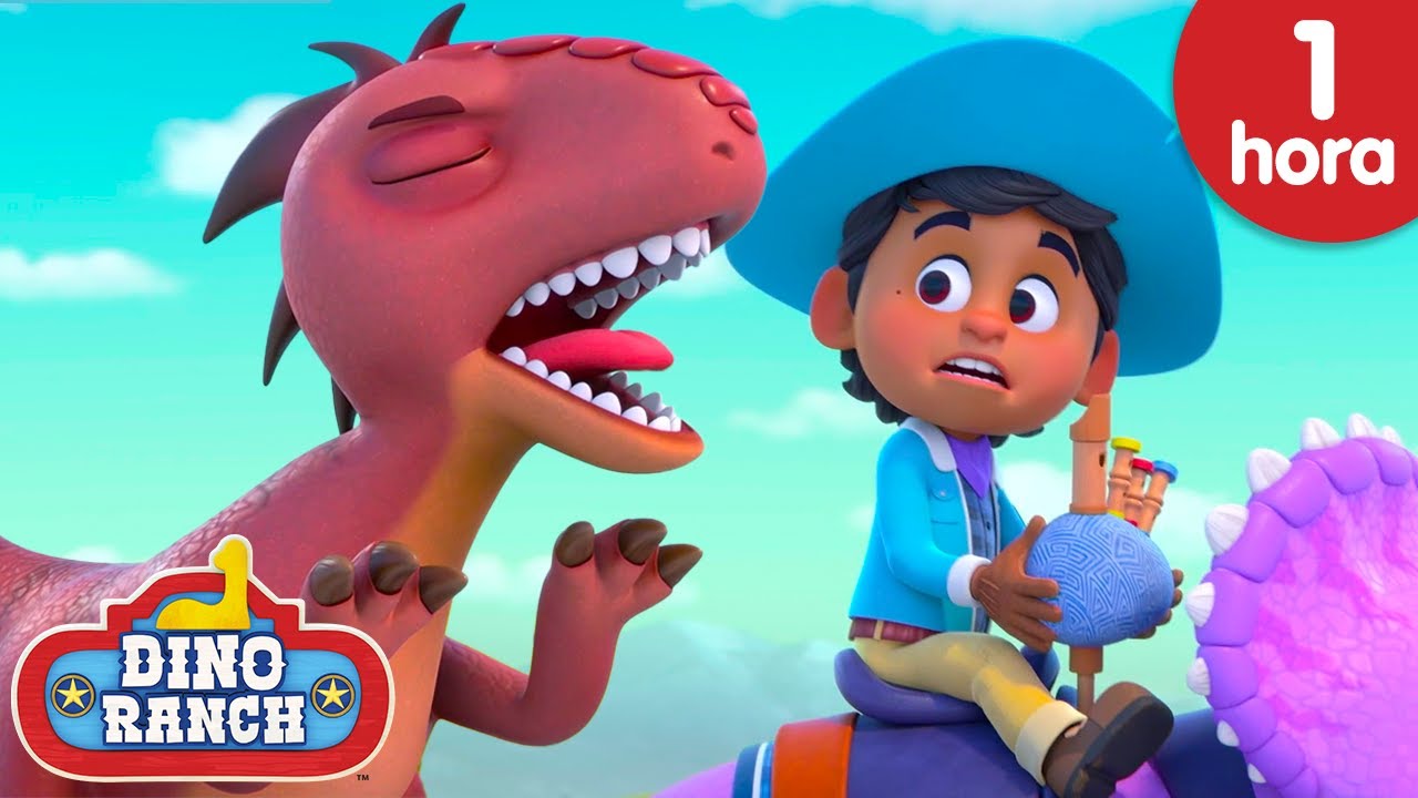 Raptors Corran Dino Ranch Español Youtube