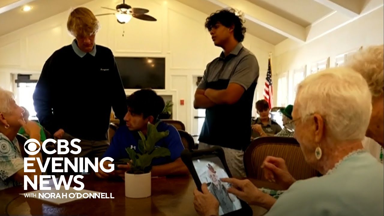 Teens Help Seniors Learn How To Use Technology Youtube
