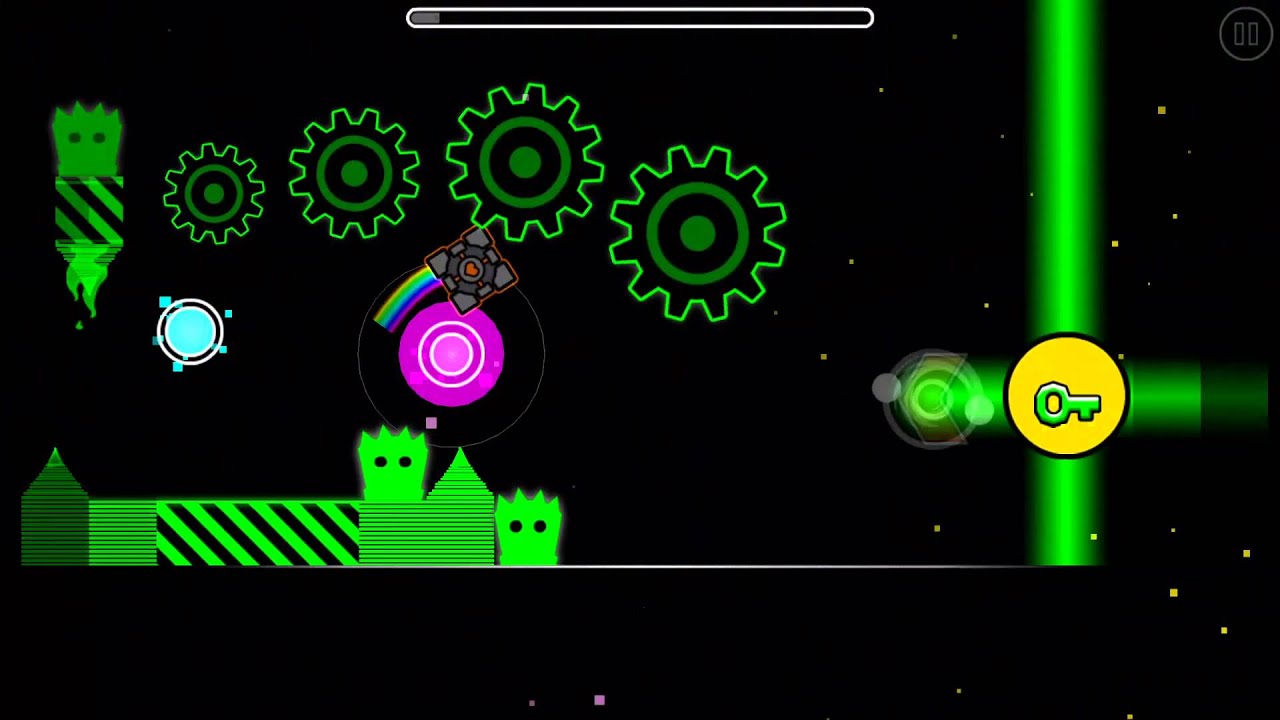 Geometry Dash Green Hd By Player Youtube