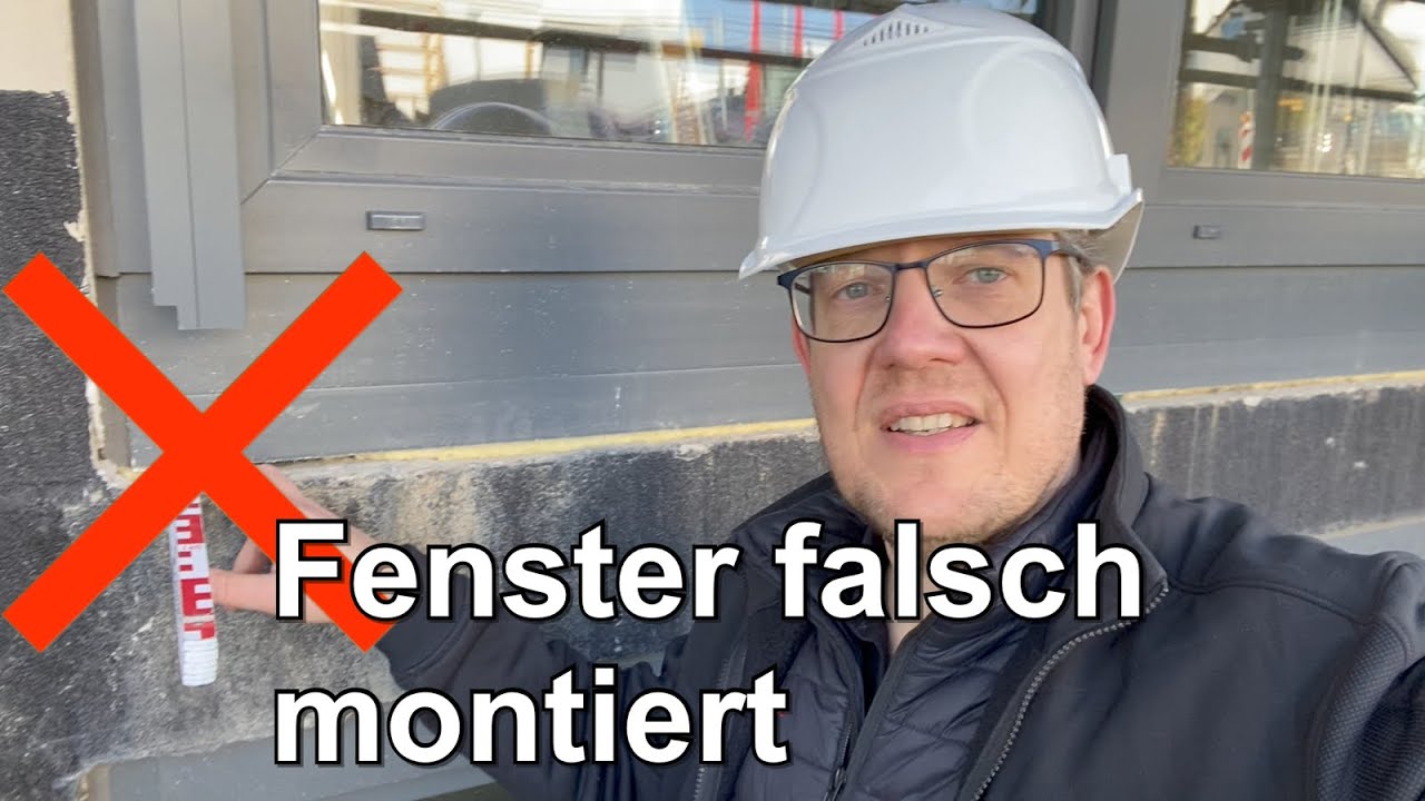 Fenster Falsch Montiert Youtube