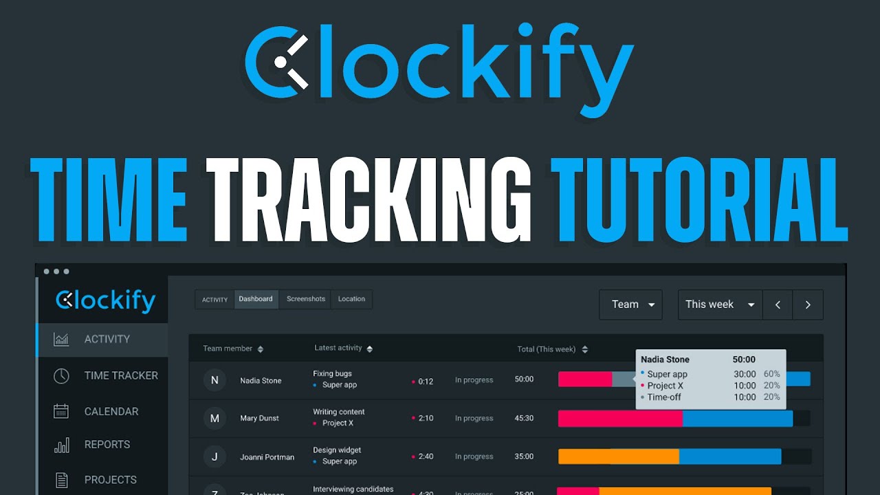 How To Use Clockify Clockify For Beginners Clockify Time Tracking