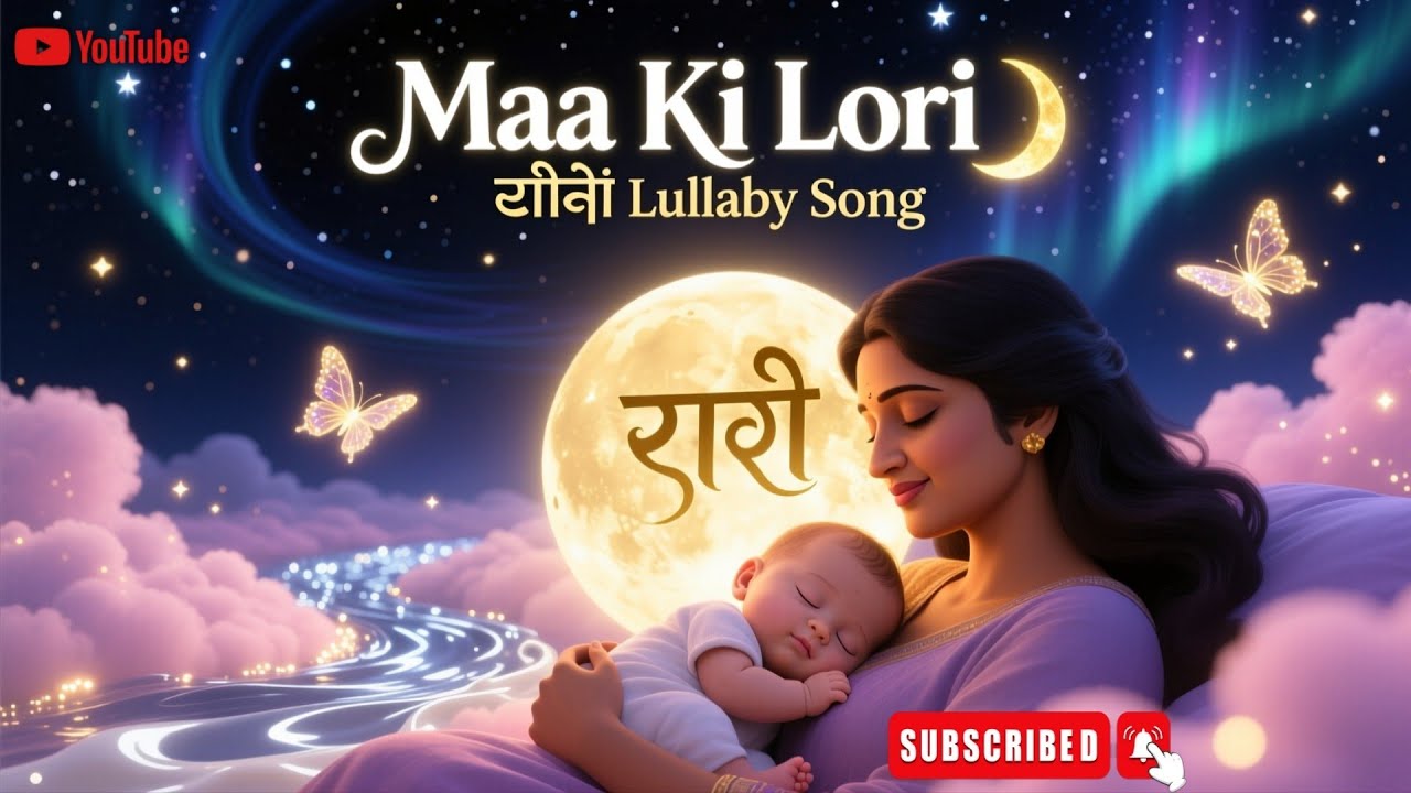 स ज नन ह प य र सबस नई Lori Baby Sleep Hindi Lullaby Maa Ki
