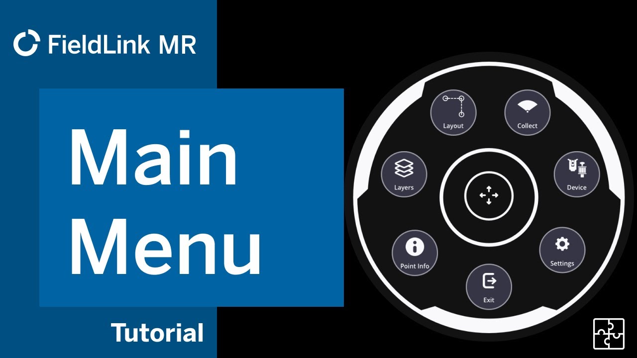 Fieldlink Mr Tutorial 7 Main Menu Youtube