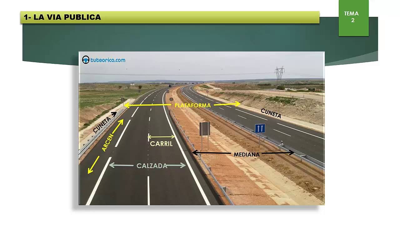 Cuáles Son Los Elementos De Una Carretera Vjnt
