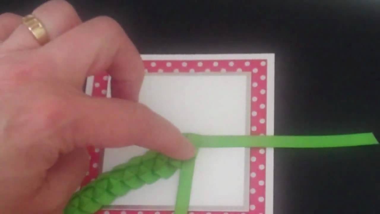 Ribbon Weaving Youtube