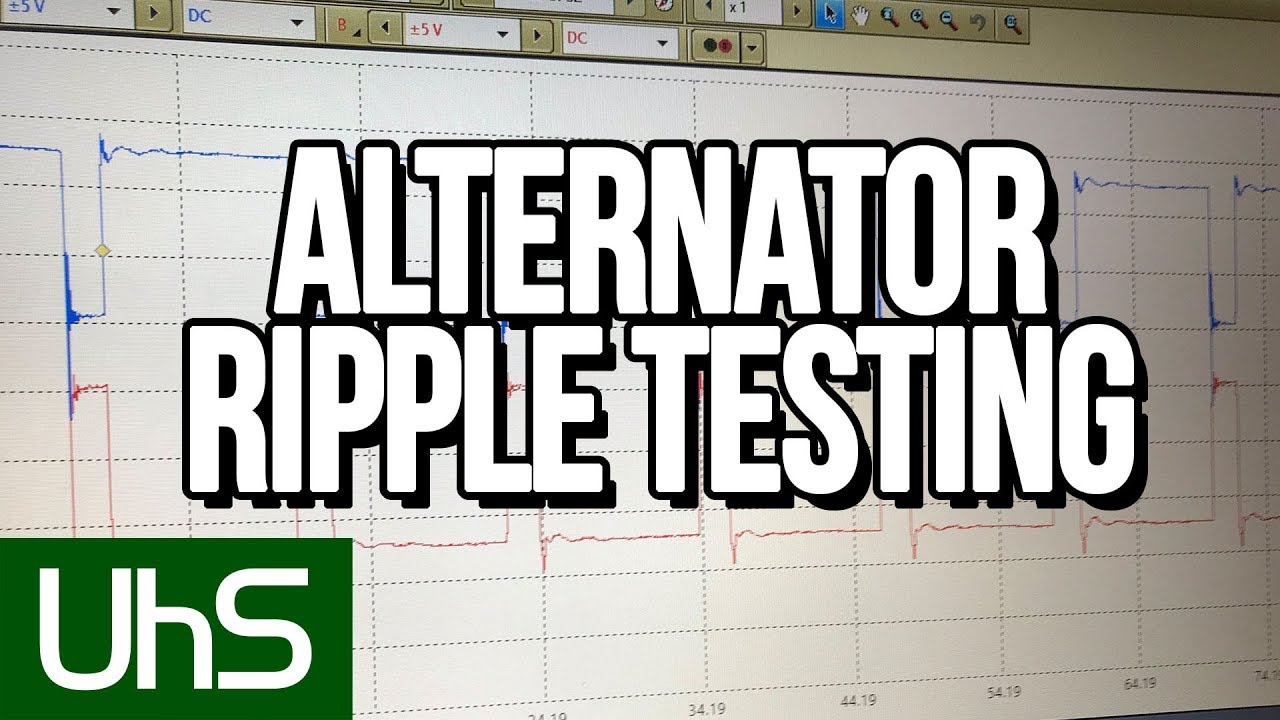 Alternator Ripple Testing Tech Minute Youtube