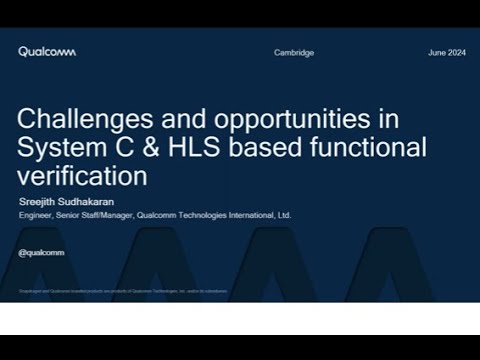 Challenges And Opportunities In Systemc And Hls Based Functional