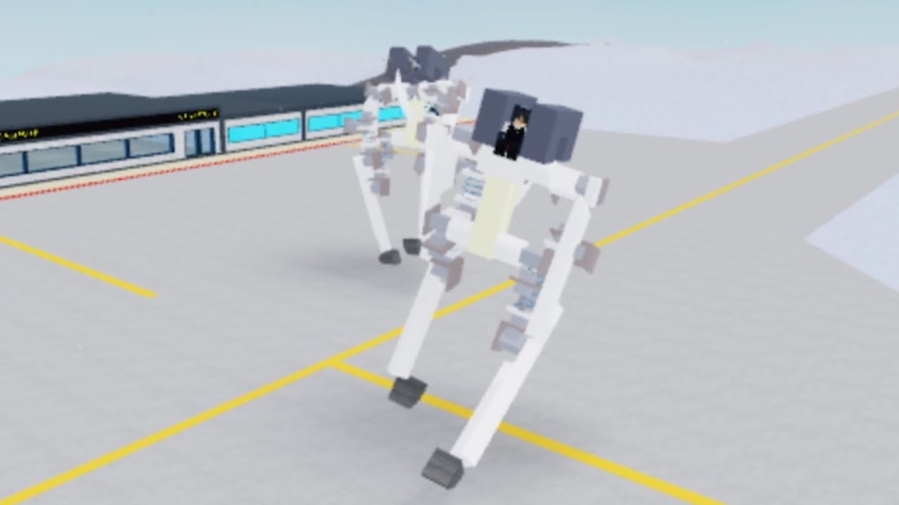 Roblox Plane Crazy Bipedal Walker Runner Tutorial Youtube