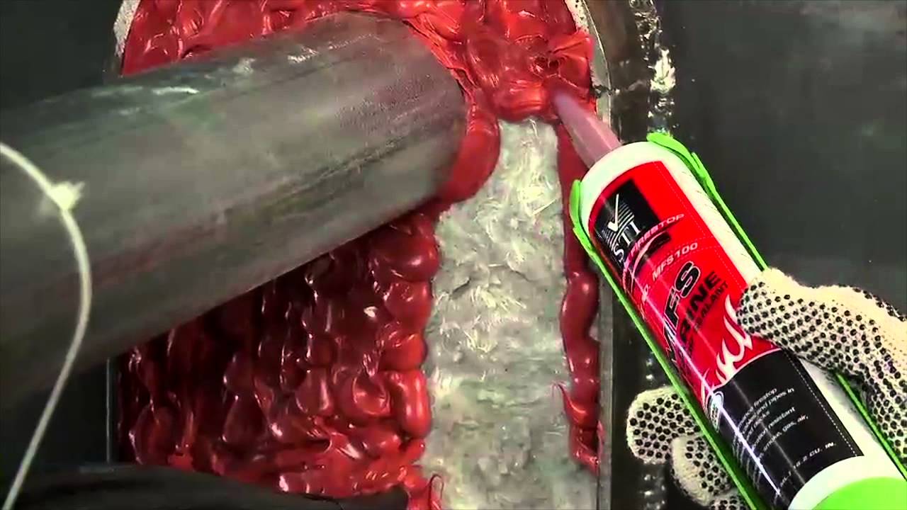 Sti Marine Firestop Sealant 2 Youtube