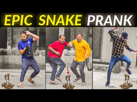 Epic Snake Prank ёяше Prakash Peswani Youtube