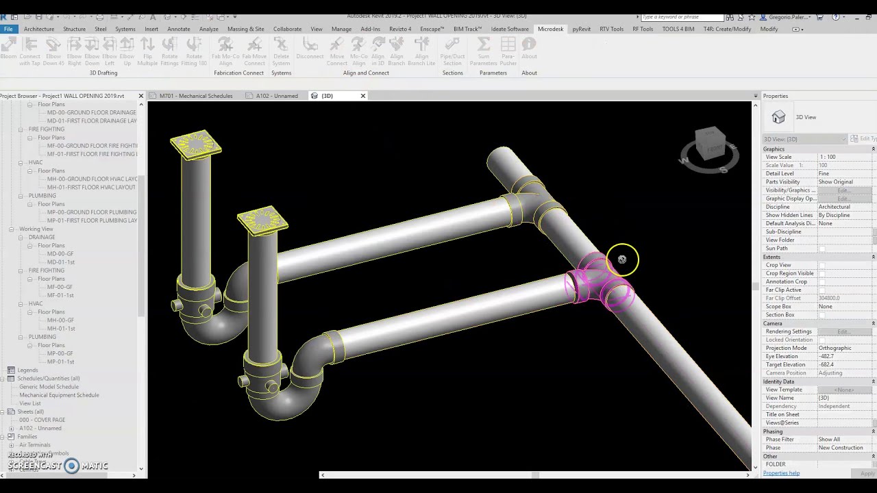 How To Connect Two Pipes In Revit At Mireille Beth Blog