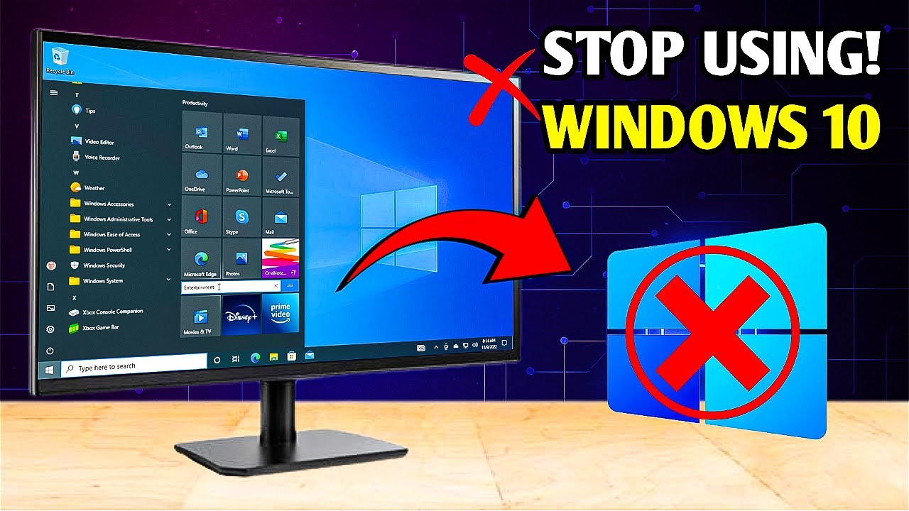 Stop Using Windows 10 Before Itтащs Too Late Upgrade To Windows 11 тъб