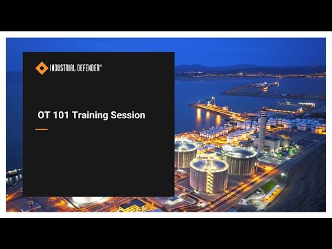 Ot Security 101 Training How To Get Started Youtube