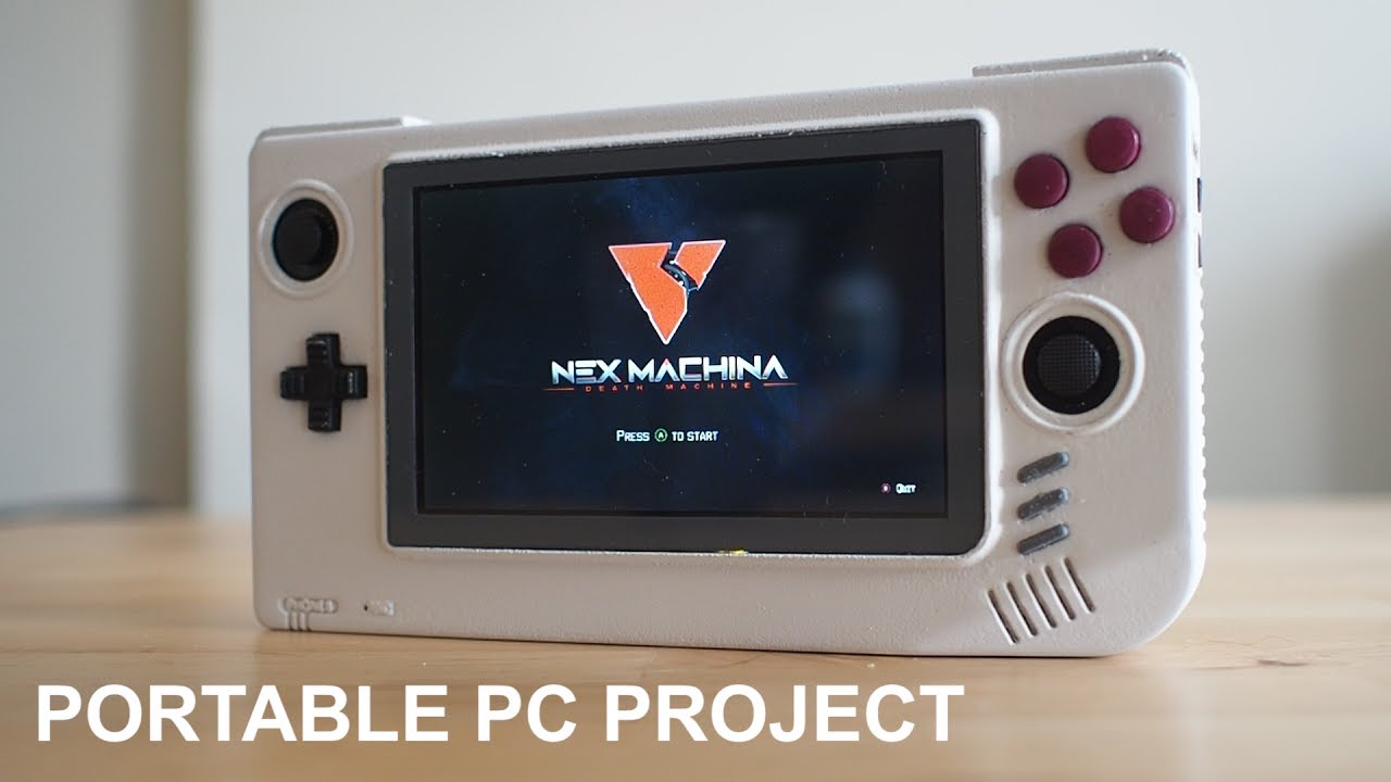 Portable Pc Handheld Project Introduction Youtube