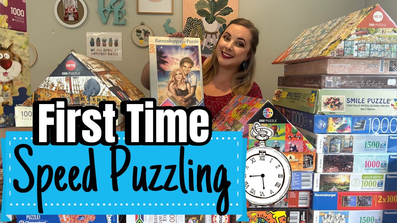 First Time Speed Puzzling Youtube