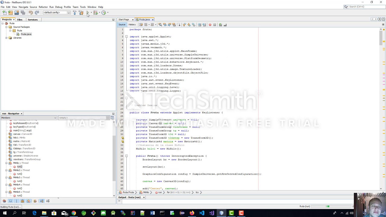 Animación Java 3d Youtube