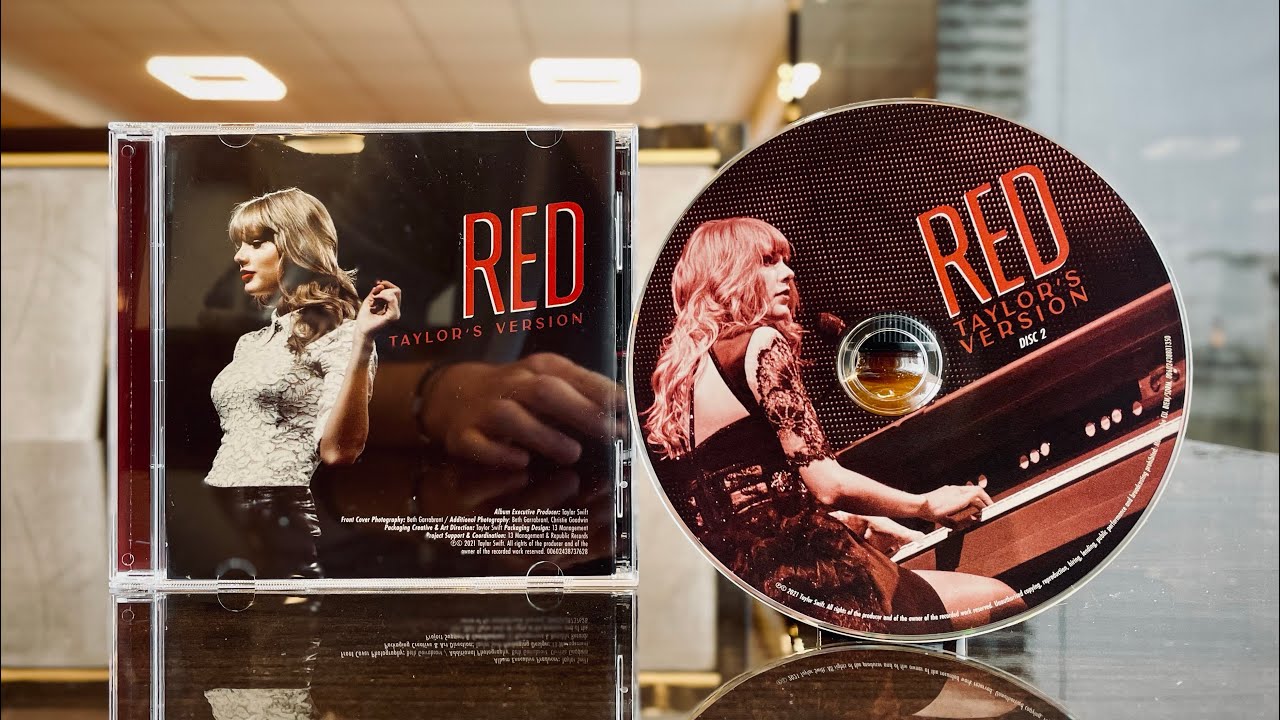 Taylor Swift Red Taylor S Version Cd Unboxing Youtube