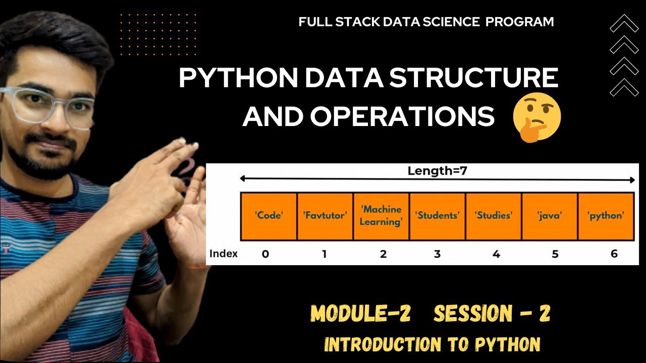 Python Data Structure Python For Data Science Data Science Full