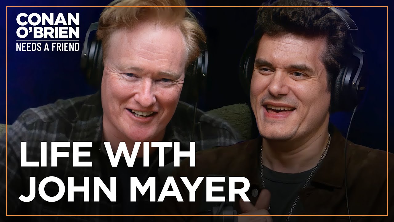 John Mayer Wants Conan S Tips On Hosting A Sirius Xm Show Conan O