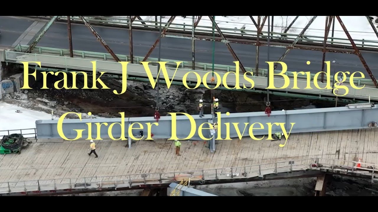 Frank J Wood Bridge Project Girder Delivery Youtube