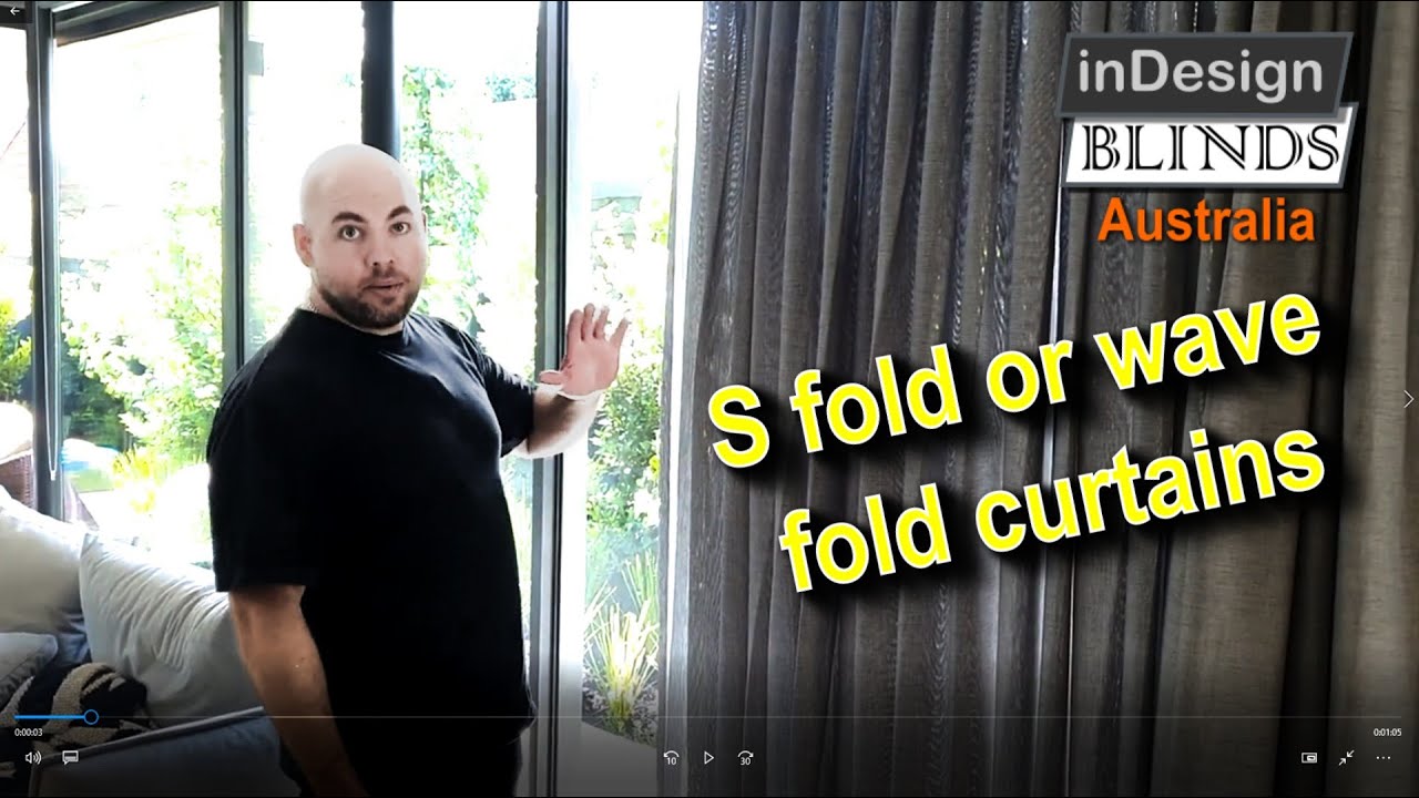 S Fold Or Wave Fold Curtains Youtube