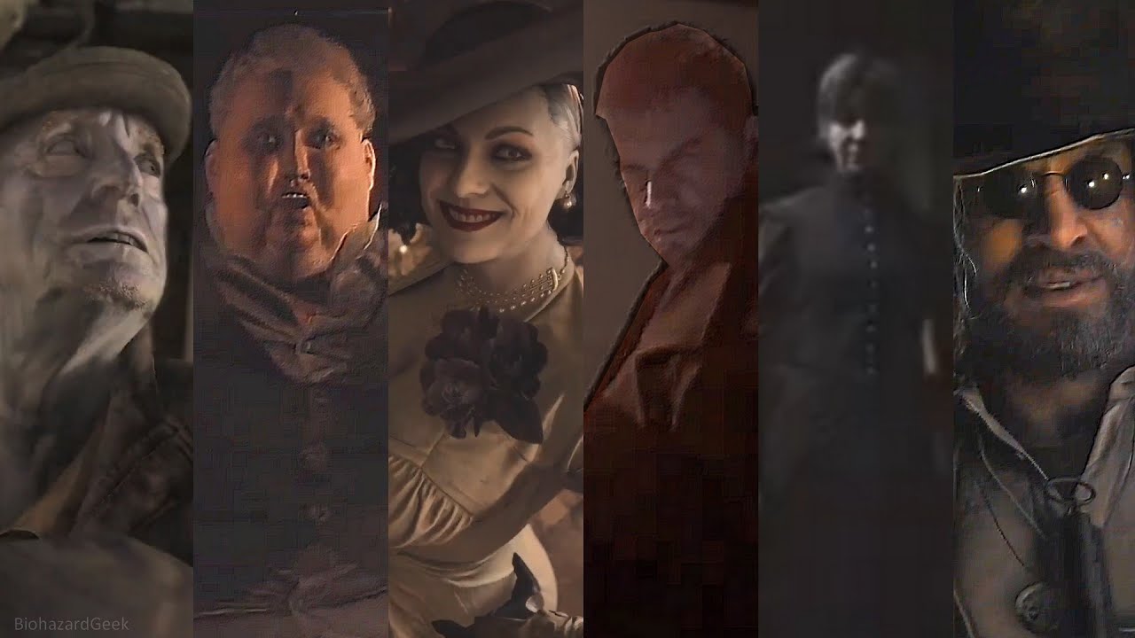 Characters Of Resident Evil 8 Village Youtube