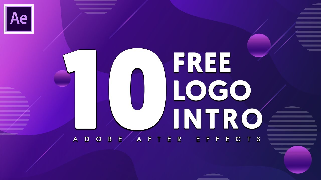 After Effects Logo Intro Template Free Download