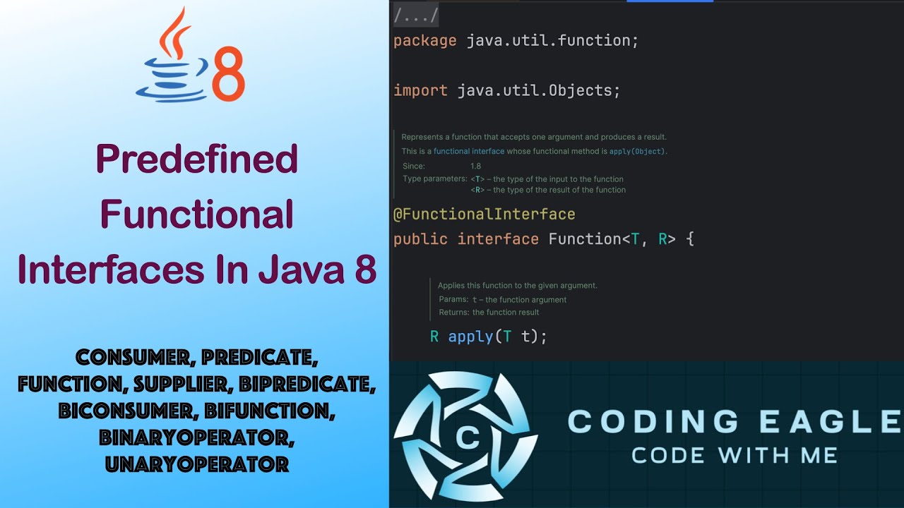 The Best Java 8 Functional Interfaces Explained Youtube